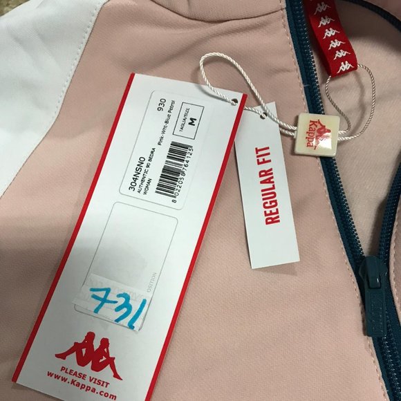 Kappa | Jackets & Coats | Nwt Kappa Zip Jacket M | Poshmark